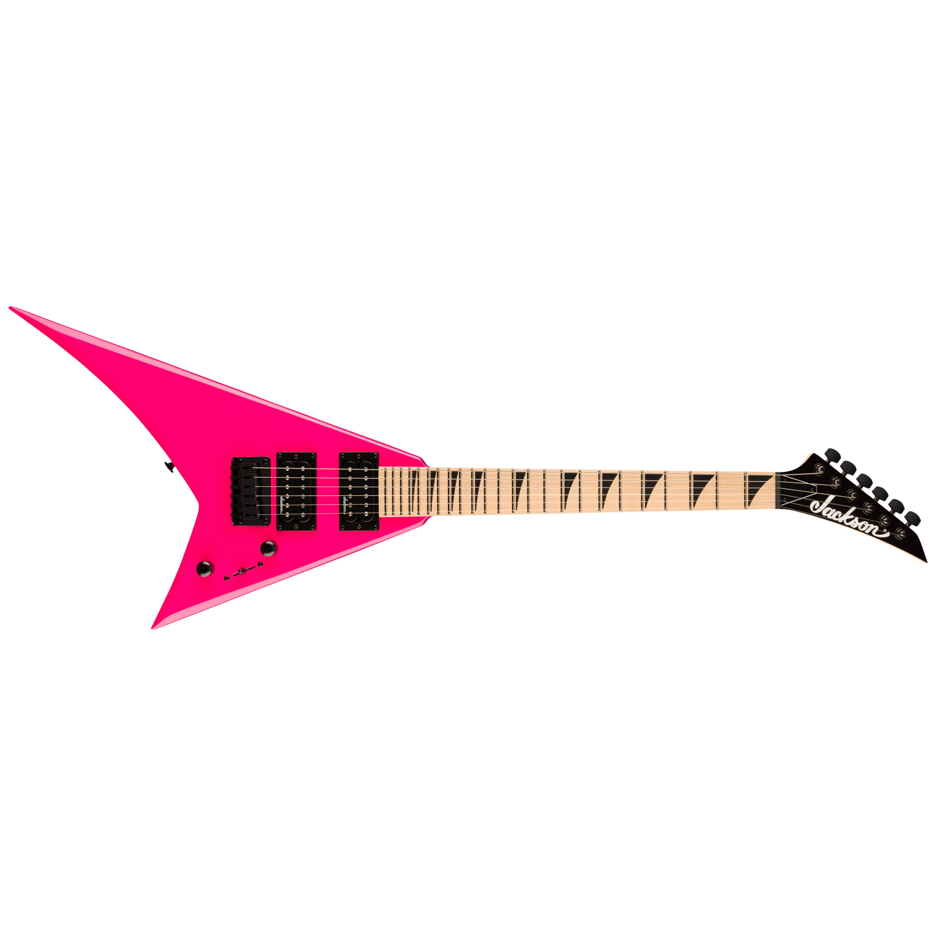 Jackson JS Series Rhoads Minion JS1X Mpl Neon Pink - Guitare métal ...