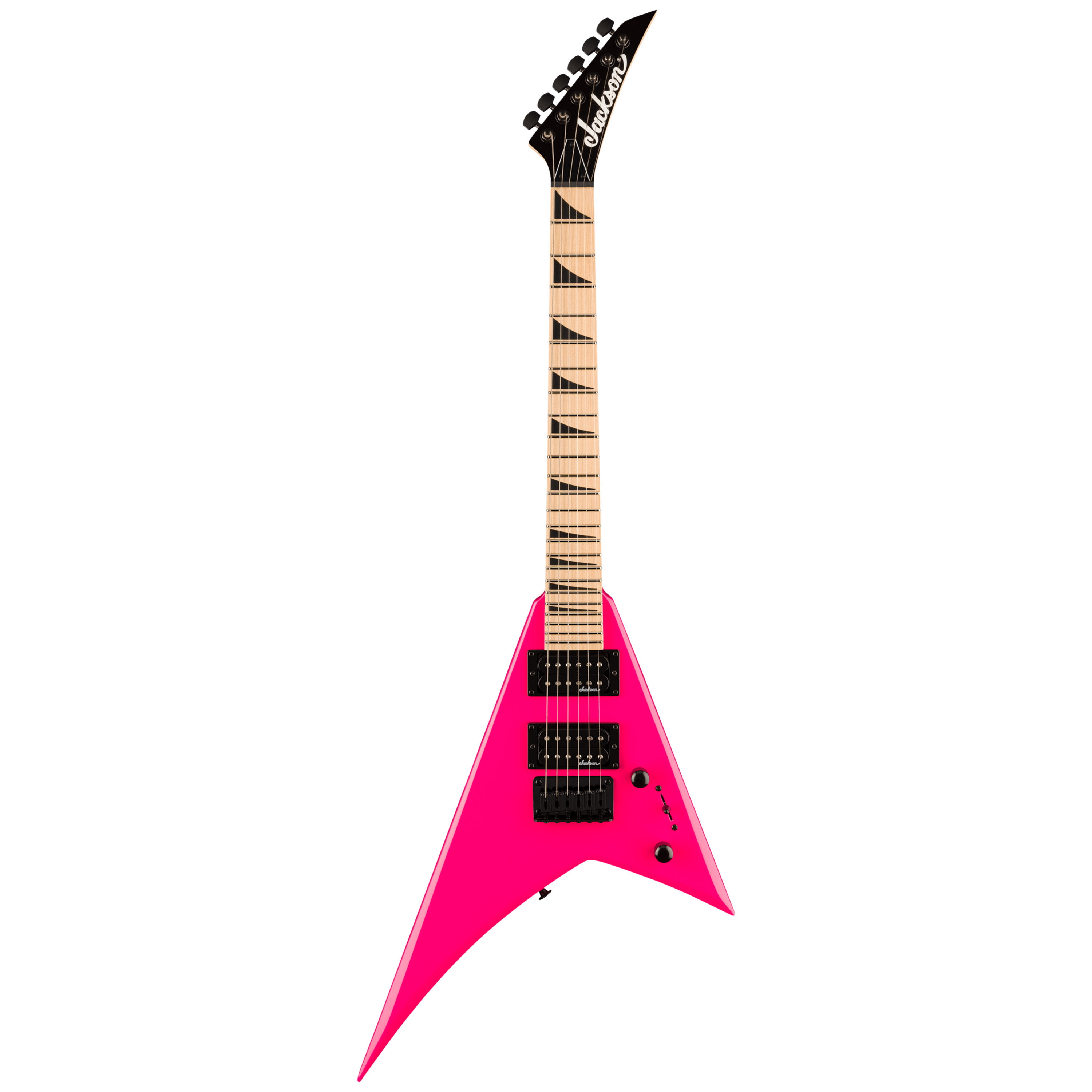 Jackson JS Series Rhoads Minion JS1X Mpl Neon Pink - Guitare métal ...