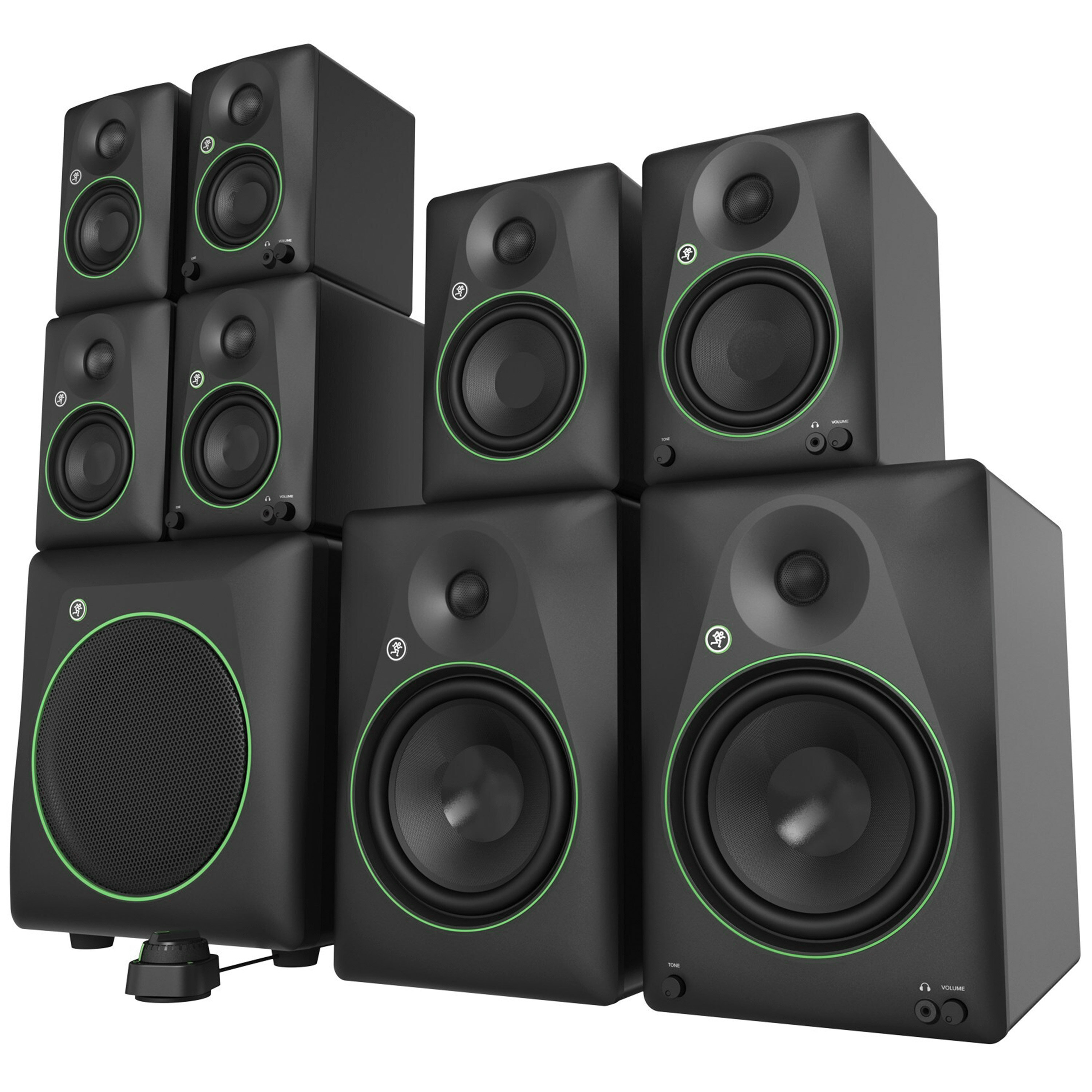 Mackie CR3.5 Génération 3 (la paire) - Enceinte de monitoring SonoVente.com