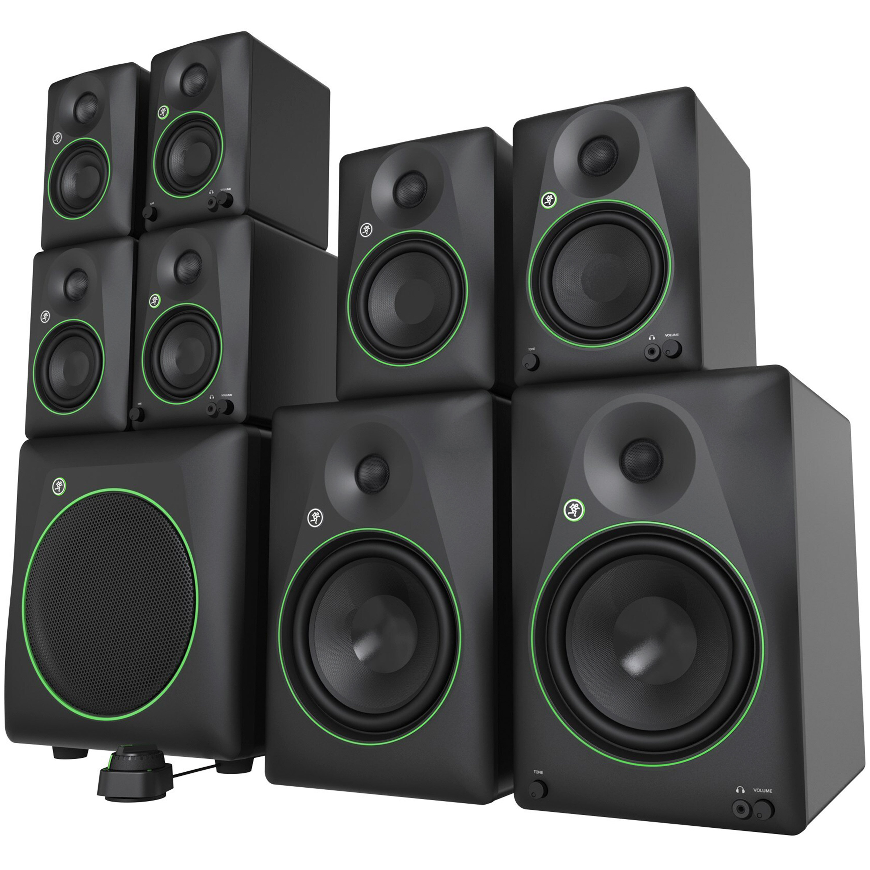 Mackie CR5 BT Génération 3 (la paire) - Enceinte de monitoring ...