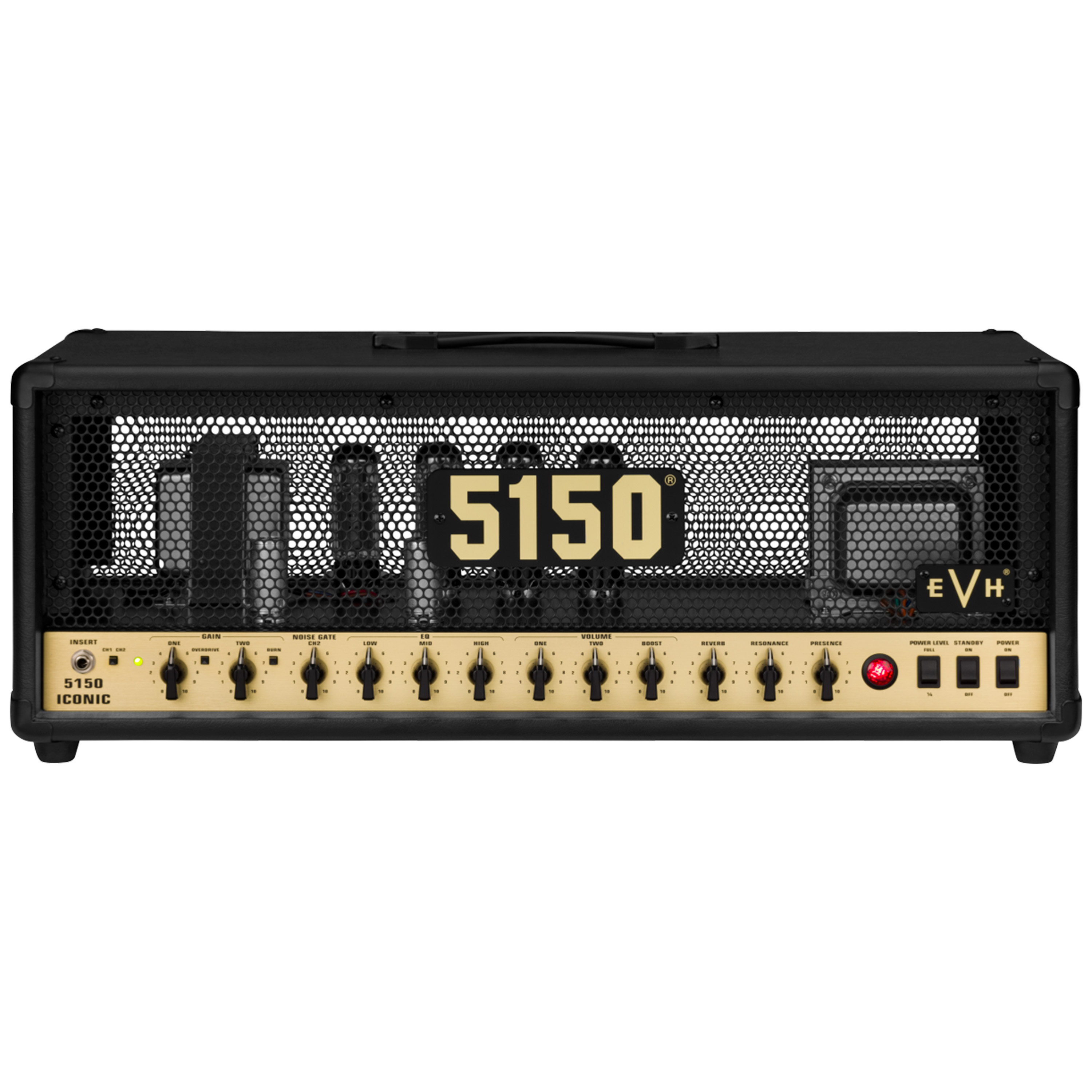 EVH 5150 Iconic Series 80W EL34 Head Black - Amplifier Heads for Guitar ...