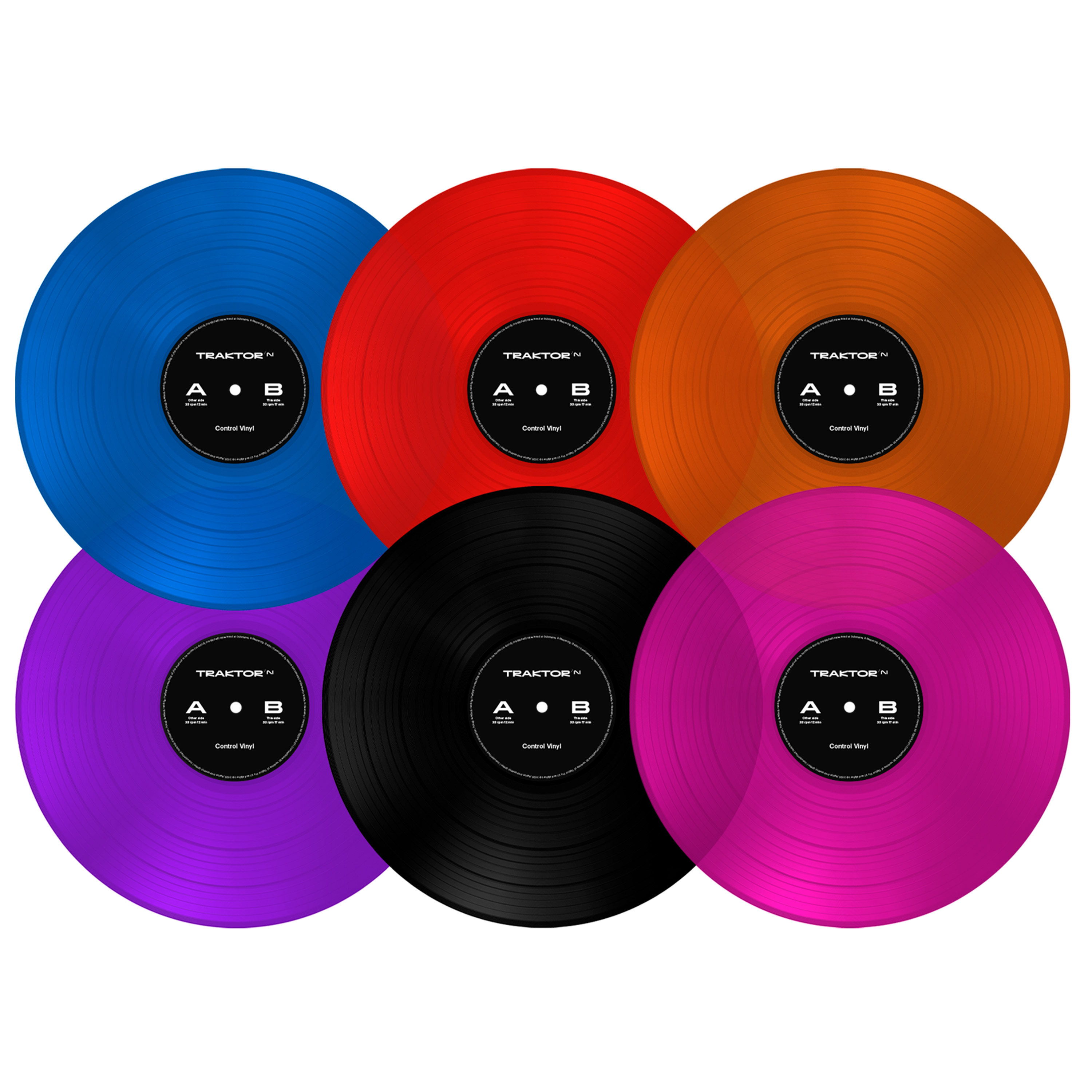 Native Instruments Traktor Control Vinyl Red - Mengsoftware SonoVente ...