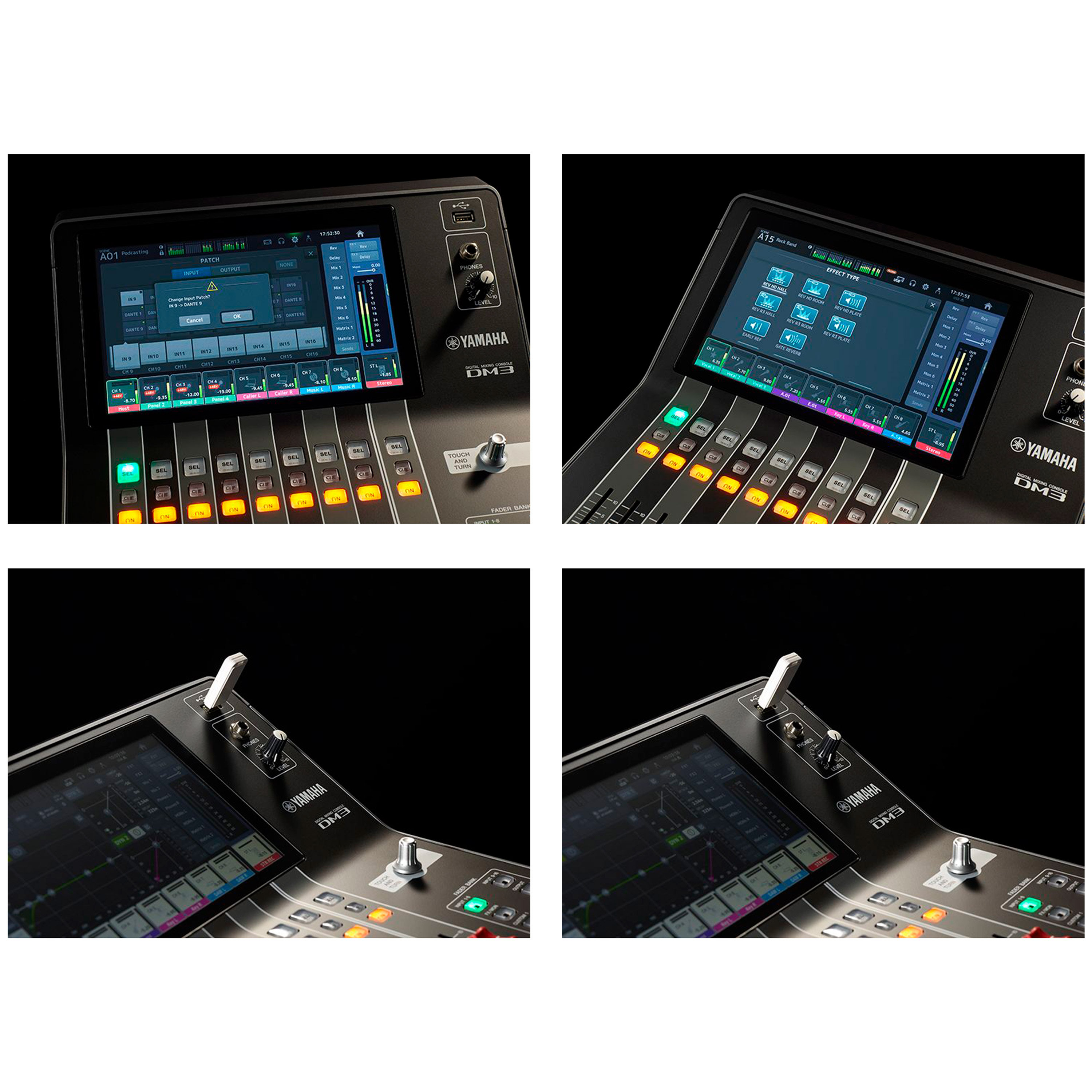 Yamaha DM3 Dante - Console de mixage numérique SonoVente.com