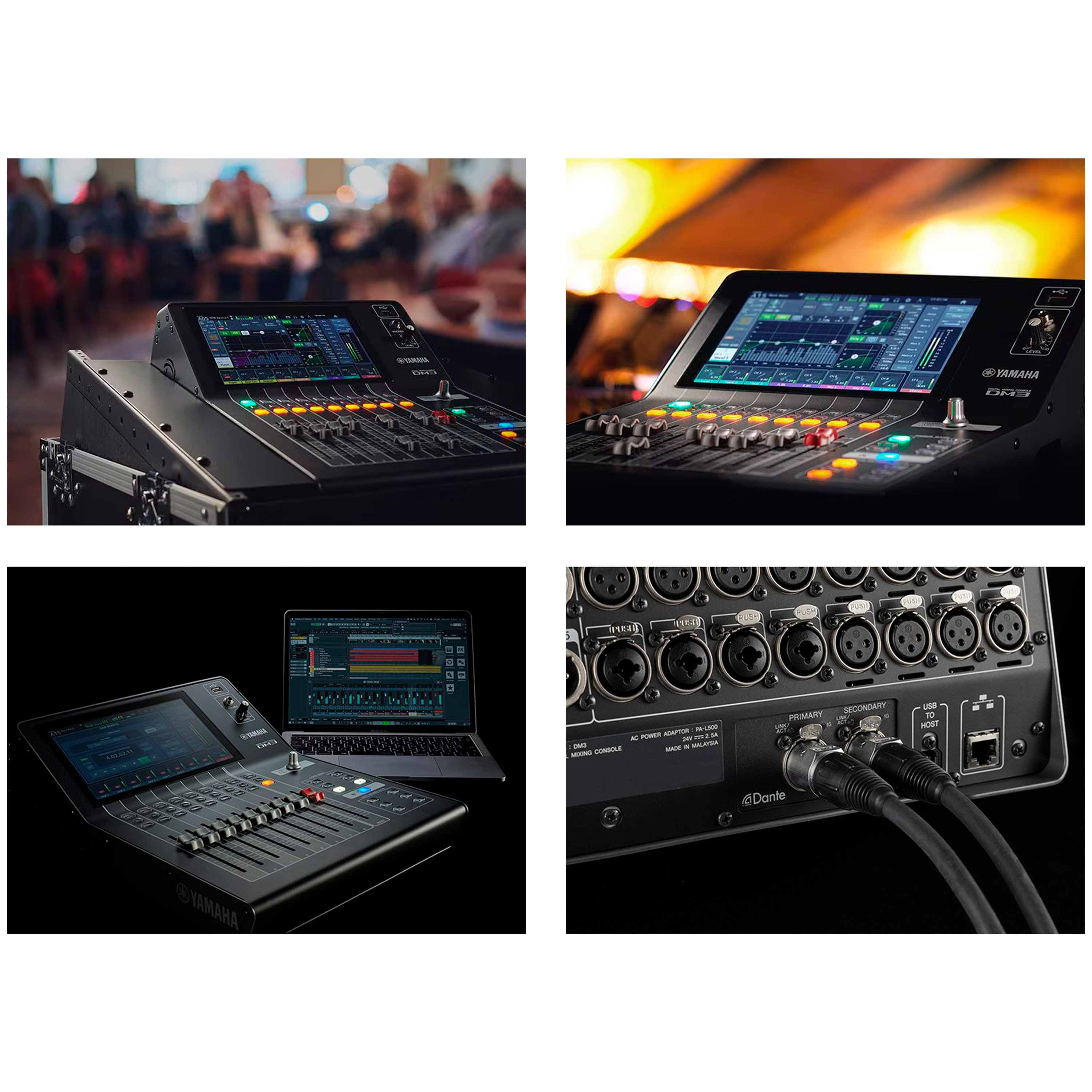 Yamaha DM3 Dante - Console de mixage numérique SonoVente.com