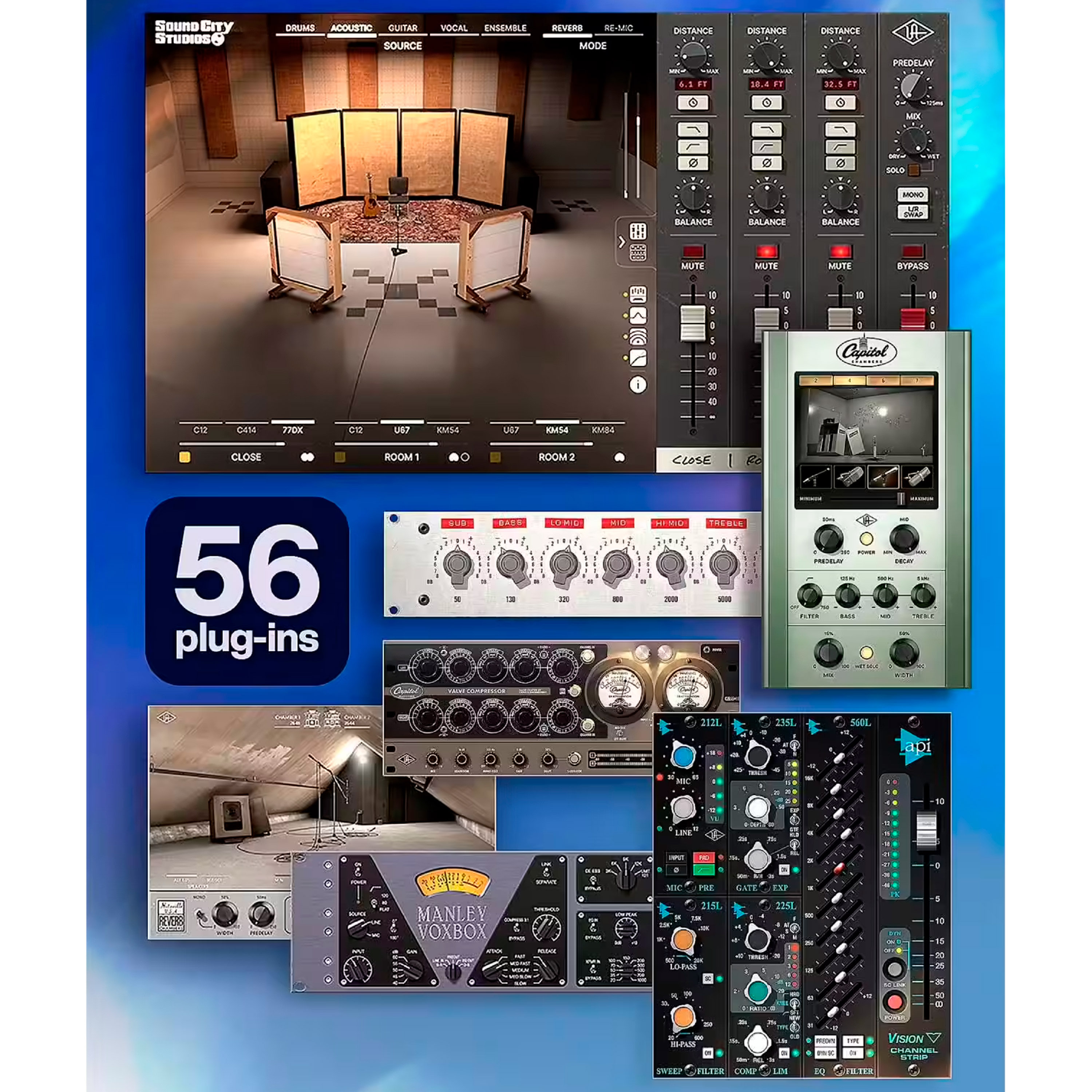 Universal Audio UAD UAD Bundle Signature Edition V2 - Logiciel plugins d'effets SonoVente.com