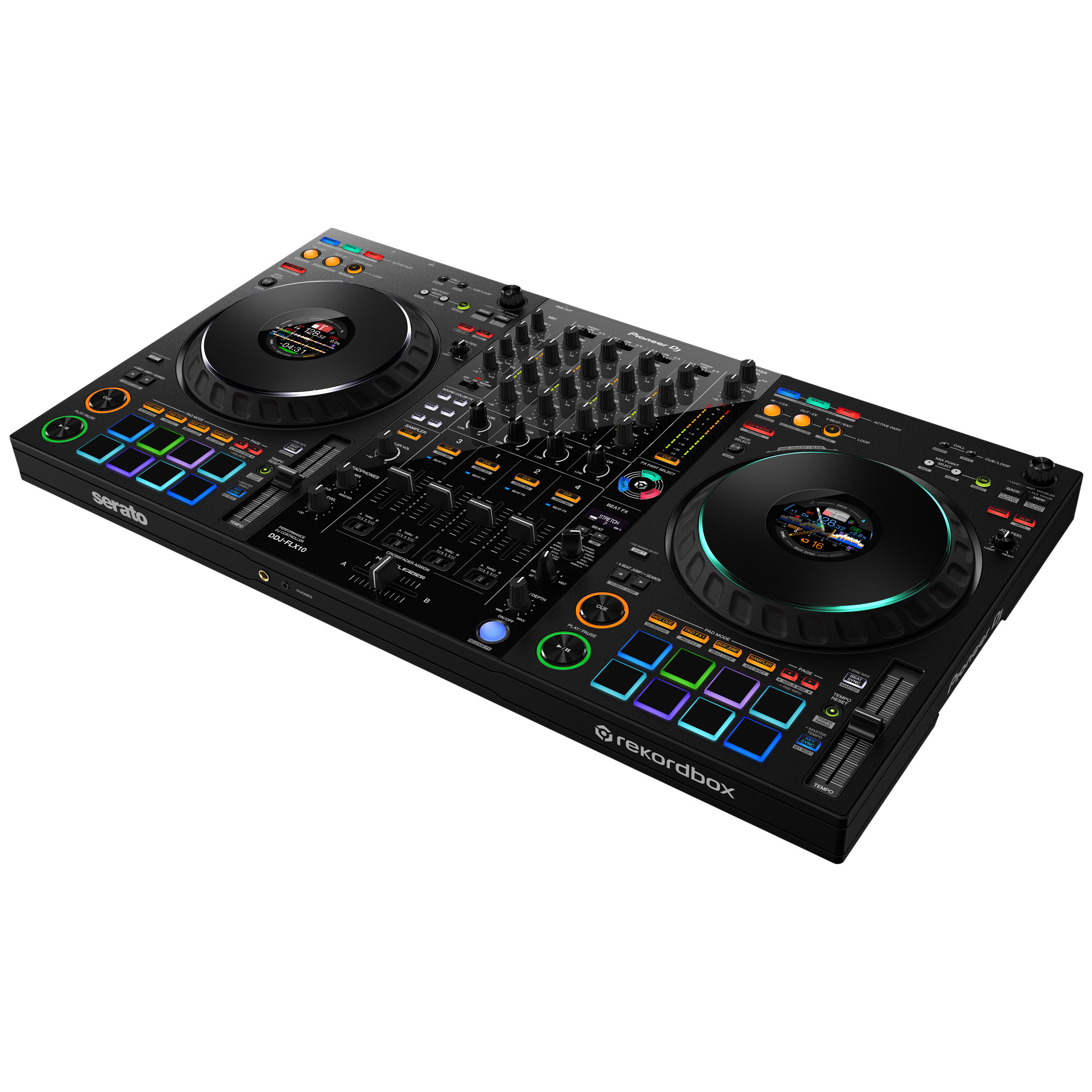 Pioneer DJ Pack DDJ-FLX10 + Flight Case Elite - Contrôleur DJ USB ...