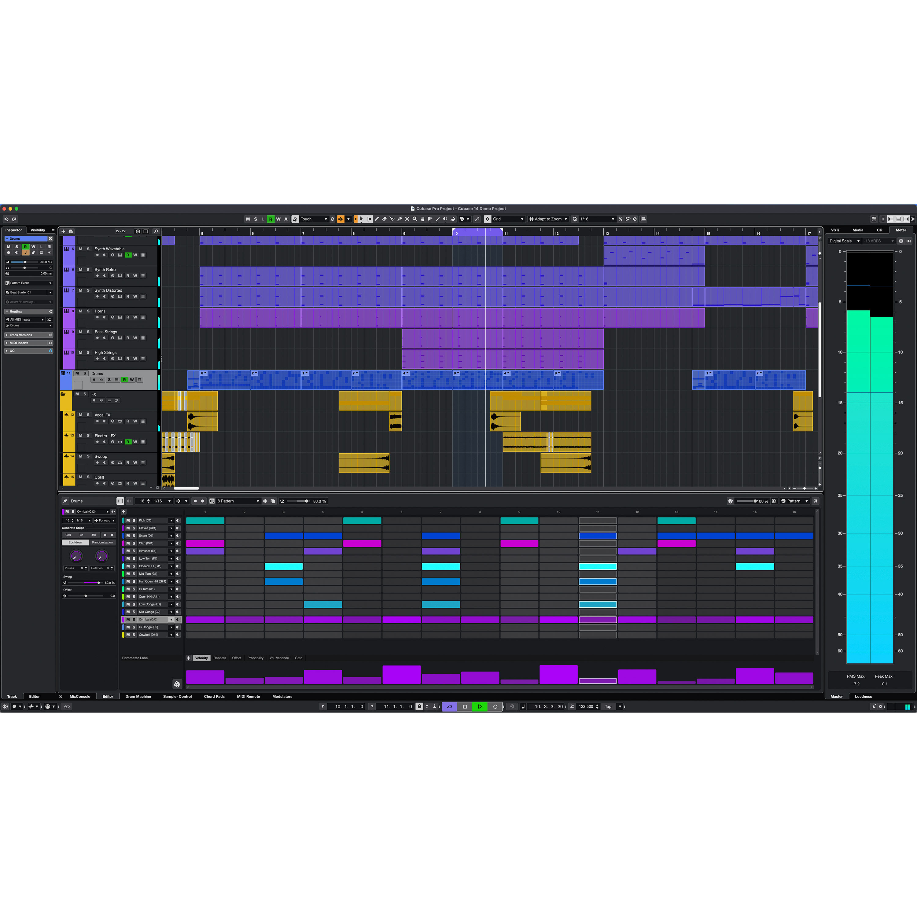 Steinberg Download Cubase Pro 14 (licence) - Logiciel séquenceur ...
