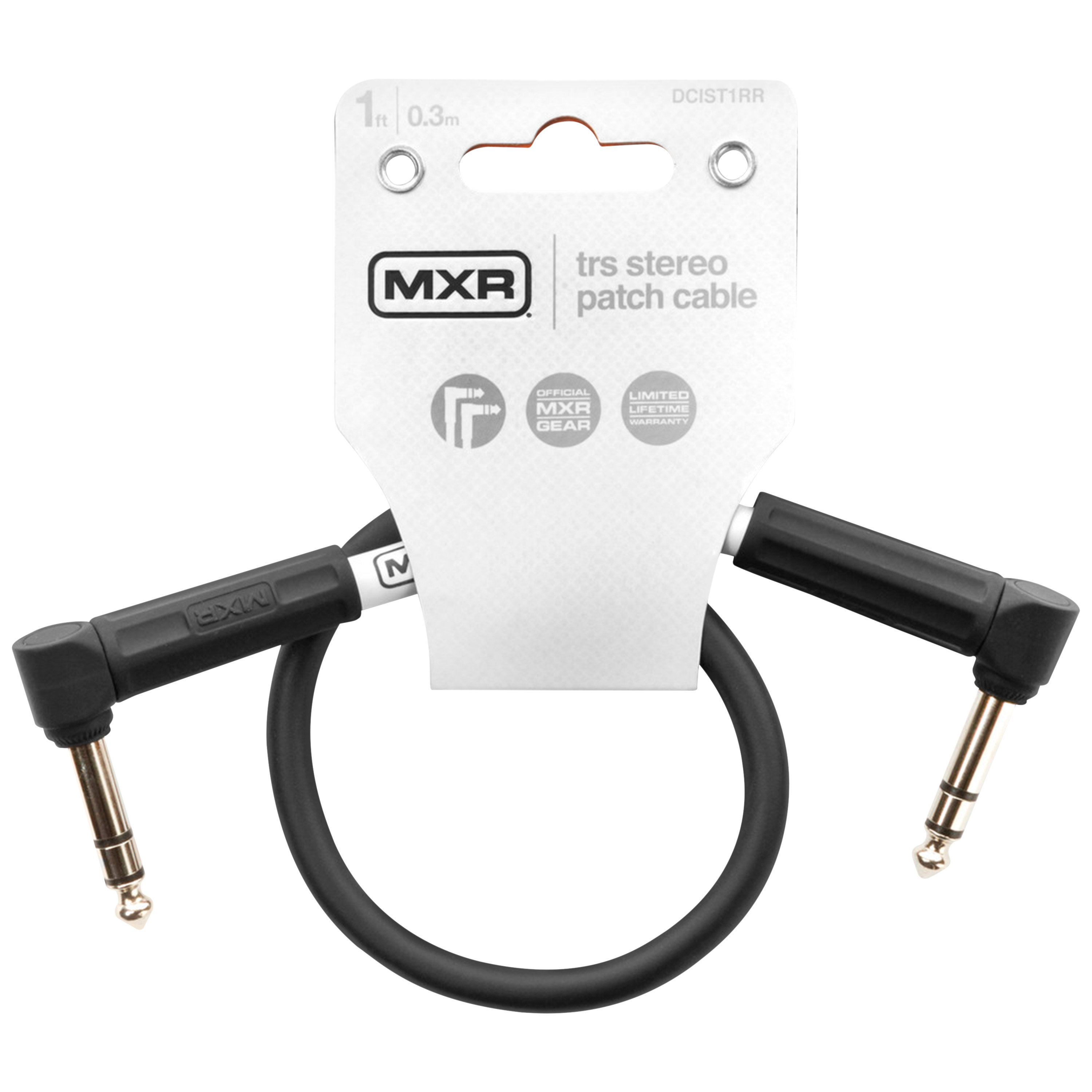 MXR Câble Jack TRS 30 cm - Instrumentkabel SonoVente.com - nl