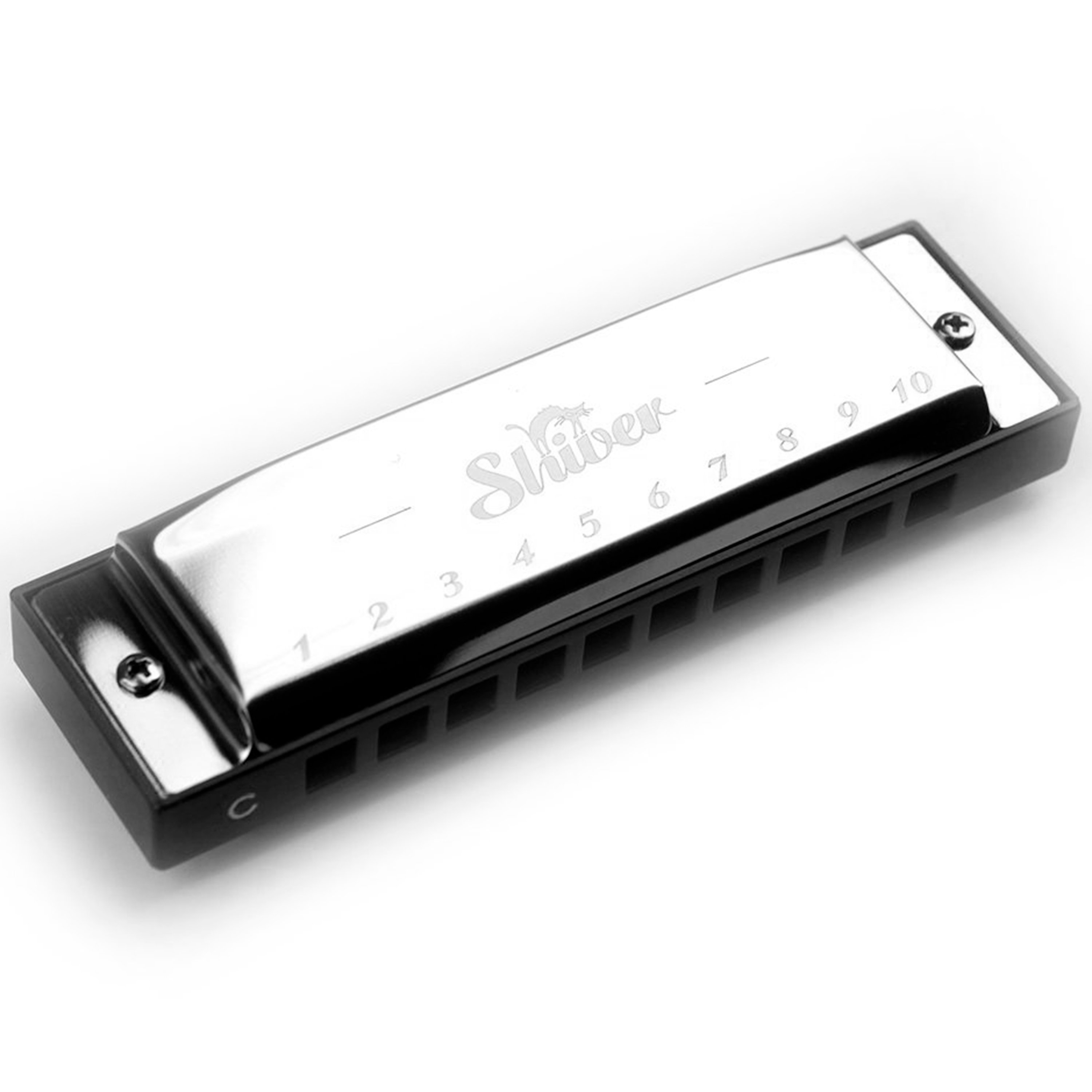 Shiver Pack harmonica en Do et méthode - Harmonica diatonique SonoVente.com