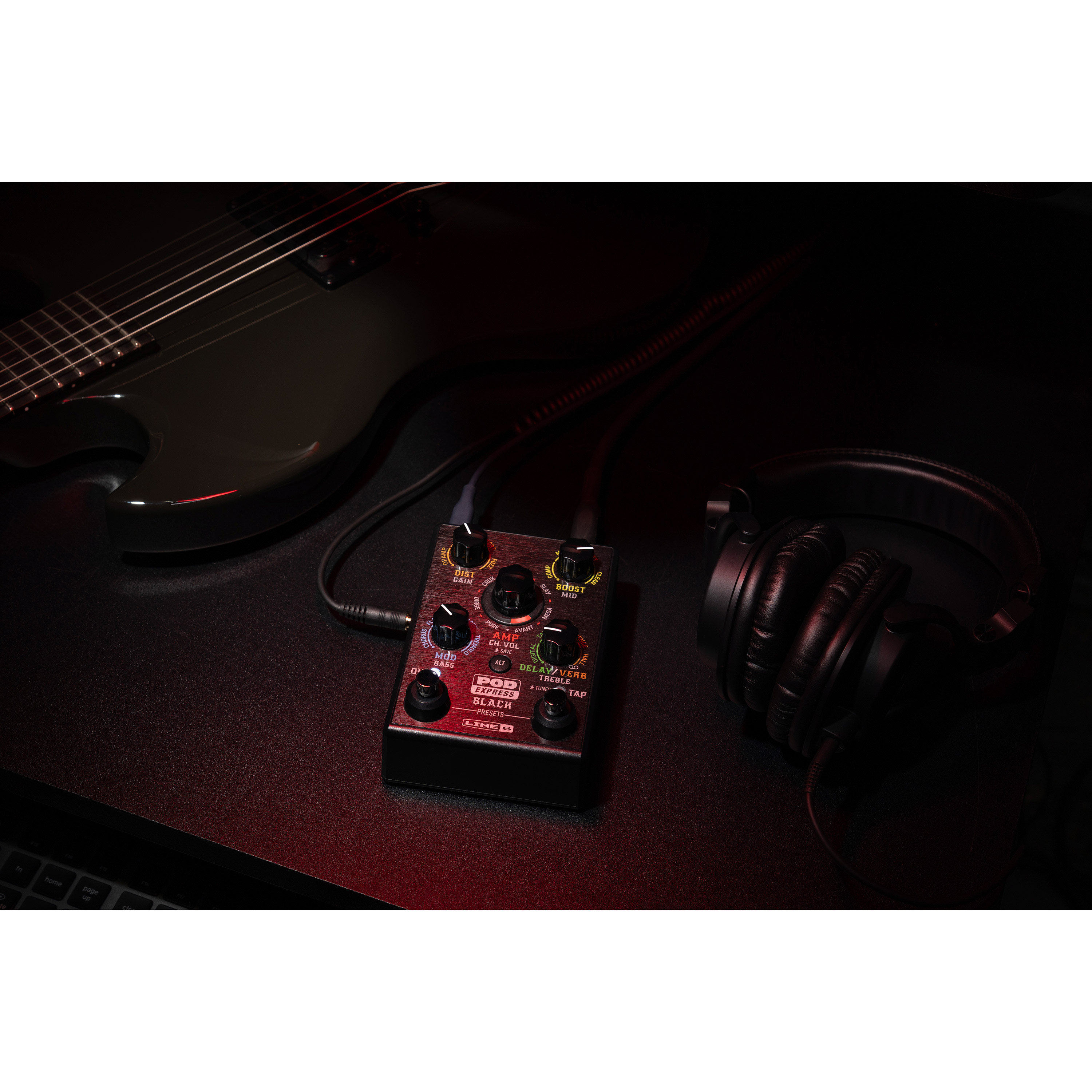 Line 6 POD Express Black - Effets guitare électrique SonoVente.com