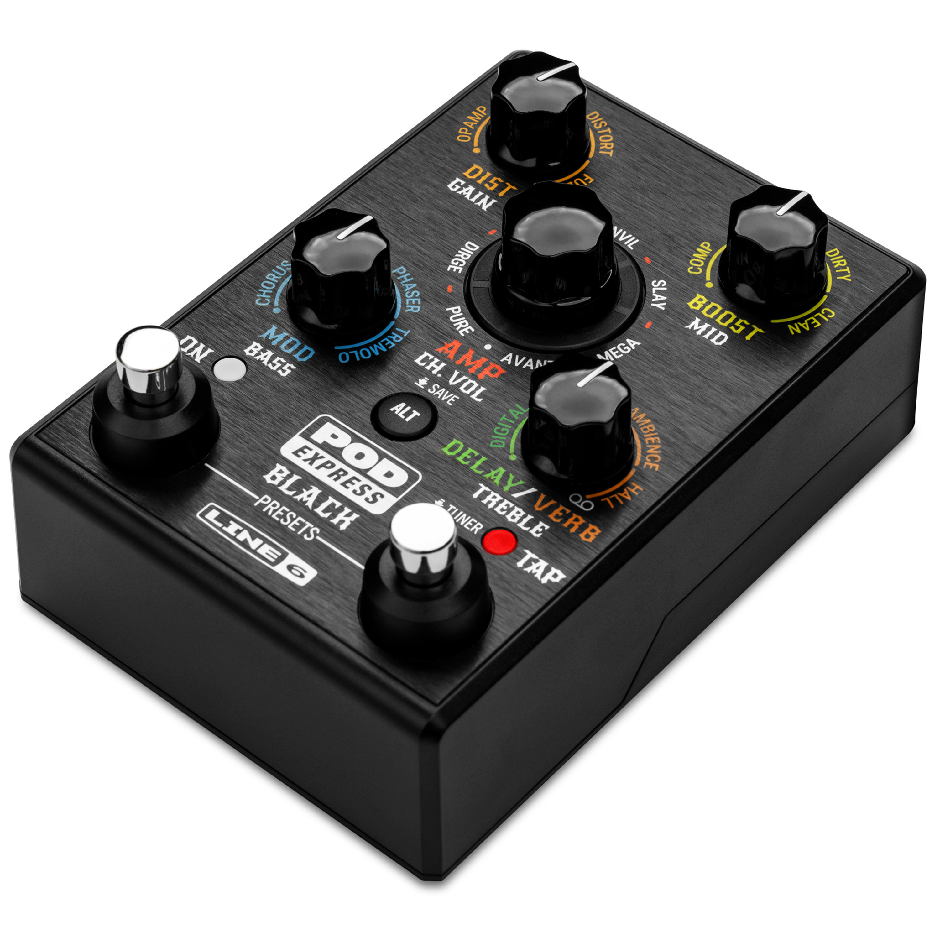 Line 6 POD Express Black - Effets guitare électrique SonoVente.com